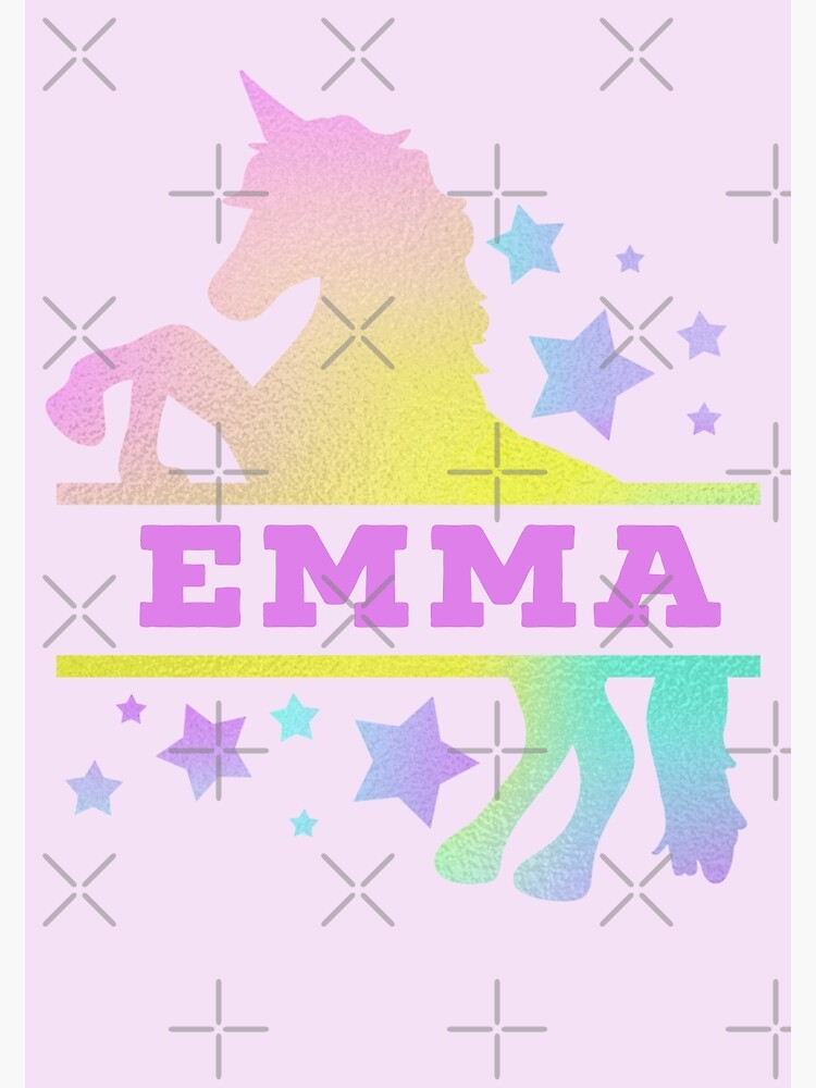 Emma Unicorn Invitation