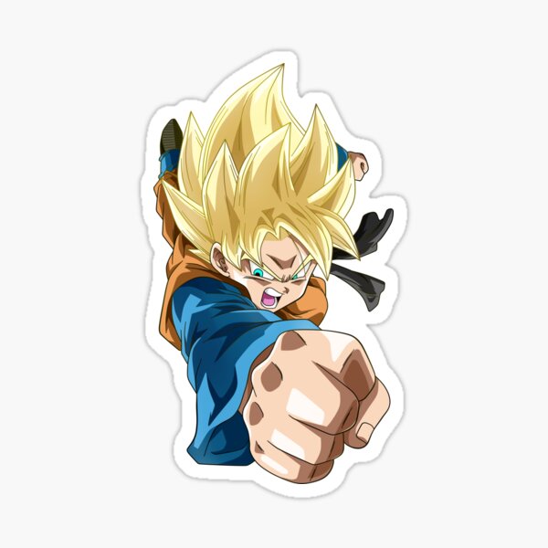 "Goten" Sticker by KingKorn | Redbubble