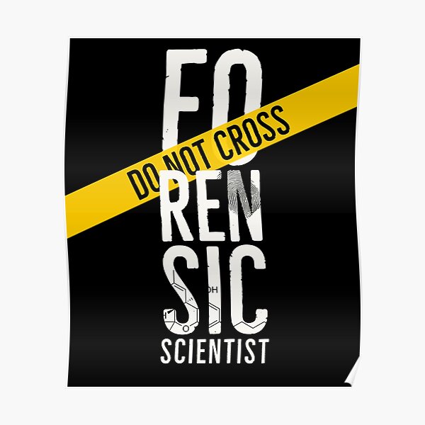 "FORENSIC SCIENCE. Forensic Toxicology Shirt. Accessory" Poster for ...