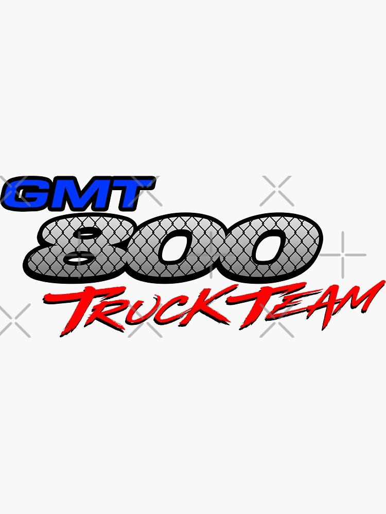 "GMT800 Truck Team Classic Logo" Sticker for Sale by asmallbone | Redbubble