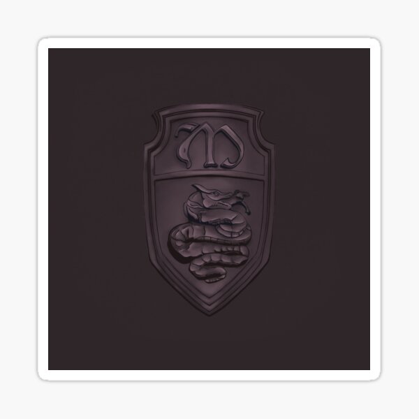 "The Mikaelson Crest" Sticker by enami | Redbubble