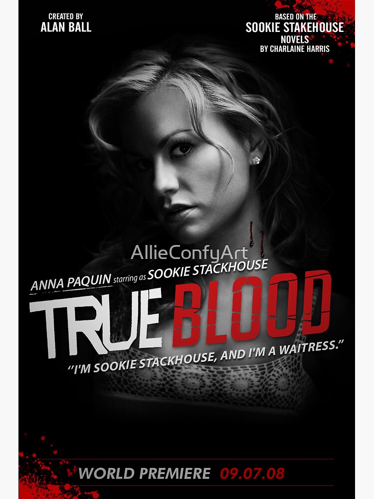 "Sookie Stackhouse " Sticker for Sale by AllieConfyArt | Redbubble