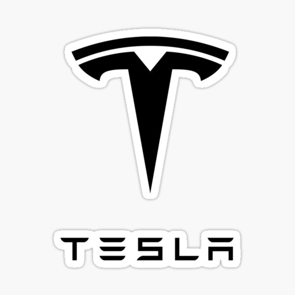 "Electric Cars Elon Musk Tesla" Sticker by DUHALT | Redbubble