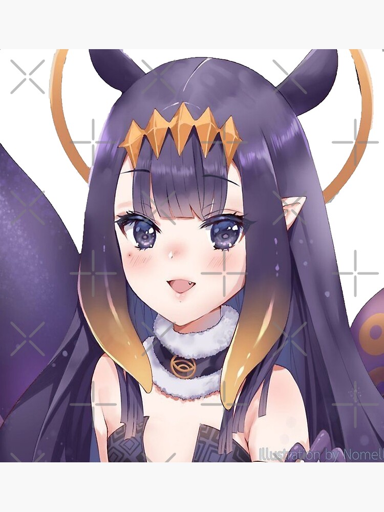 "Ninomae inanis tentacle girl" Poster for Sale by Minnorita | Redbubble