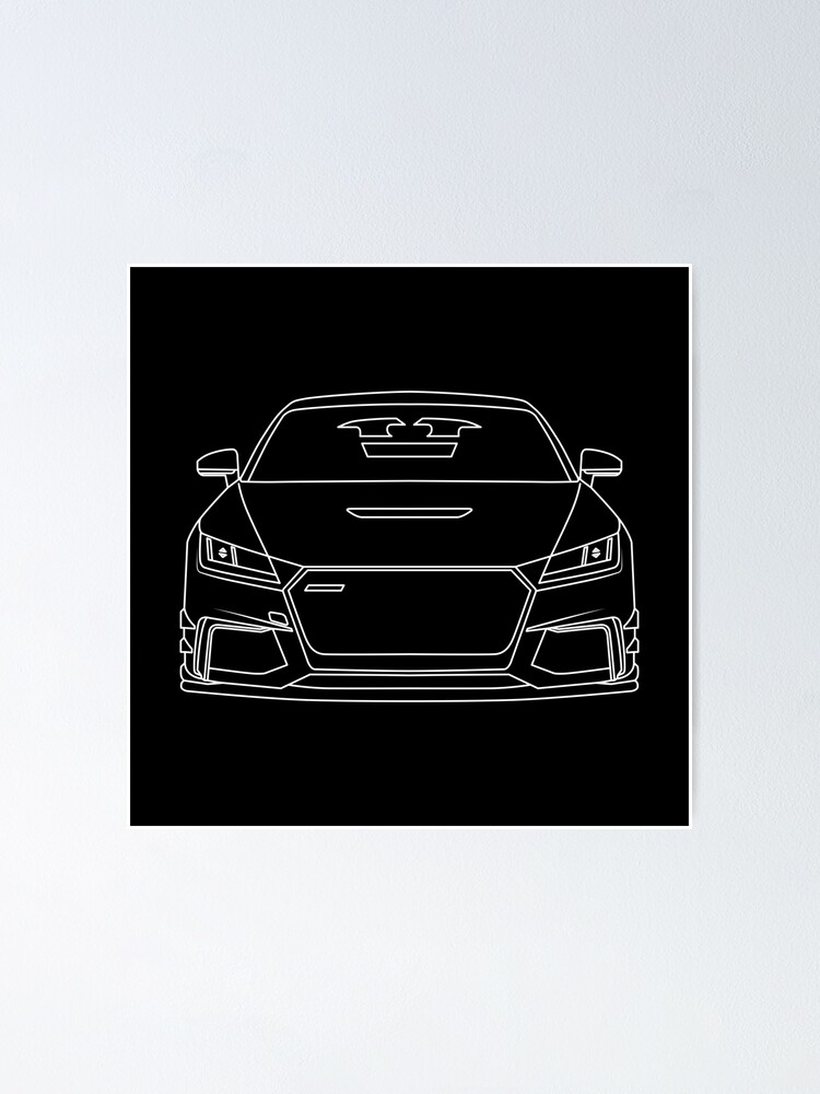 "TTRS Blueprint Front" Poster for Sale by l13psna | Redbubble