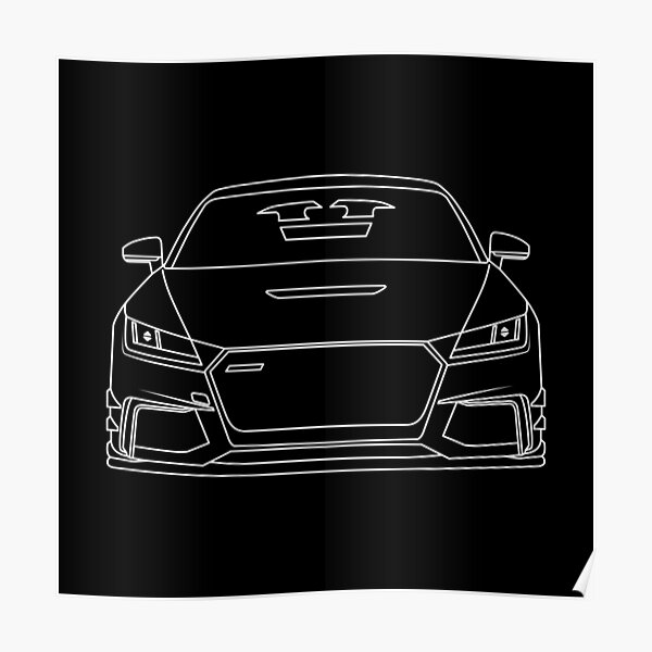 "TTRS Blueprint Front" Poster for Sale by l13psna | Redbubble