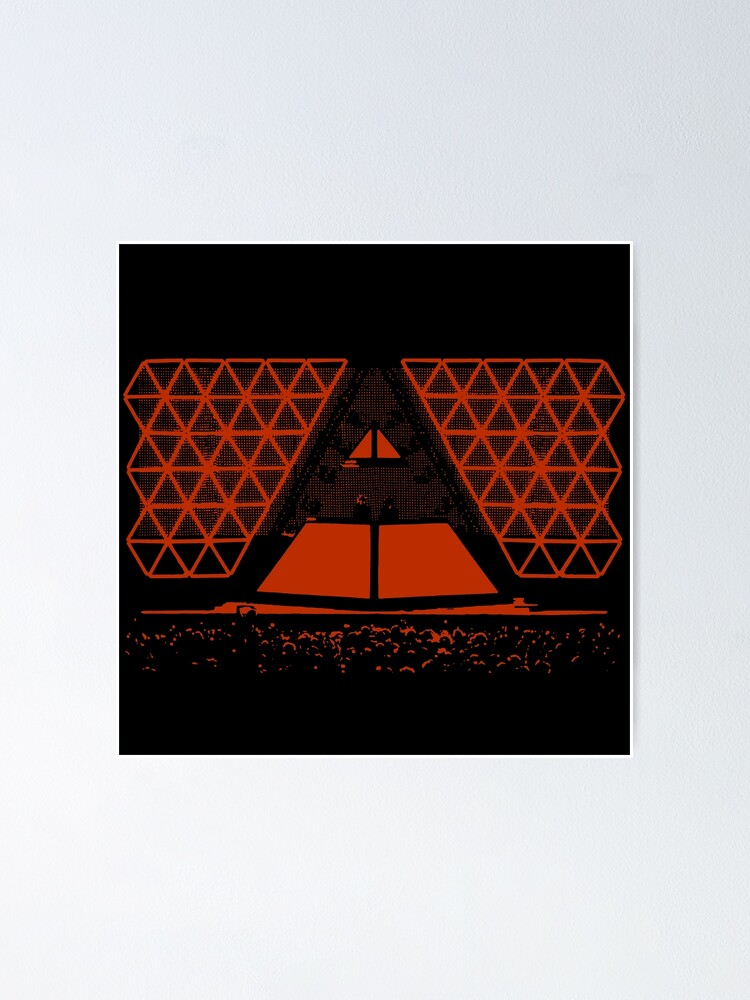 "Daft Punk Alive 2007 Stage Concert Design" Poster for Sale by ...