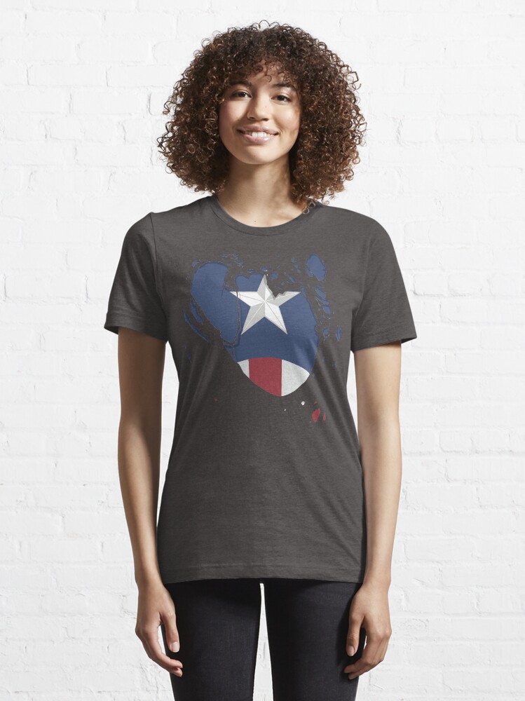 "Ripped Star Spangled " T-shirt for Sale by SpartanArt | Redbubble ...