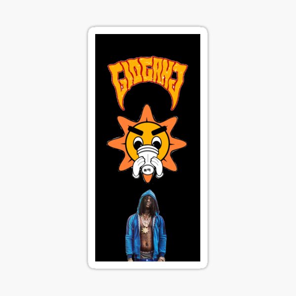 "Chief keef/Glo Gang" Sticker by SosaBoy | Redbubble