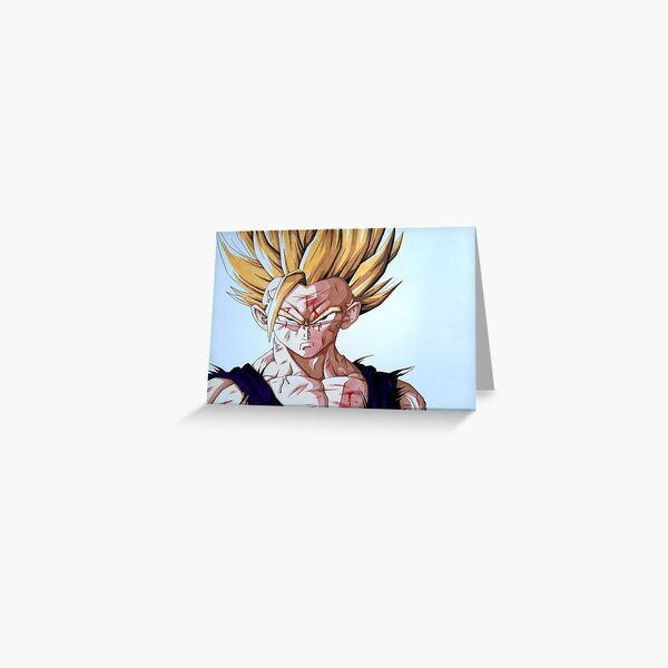 "Son Gohan ssj2" Greeting Card by IlanArt | Redbubble