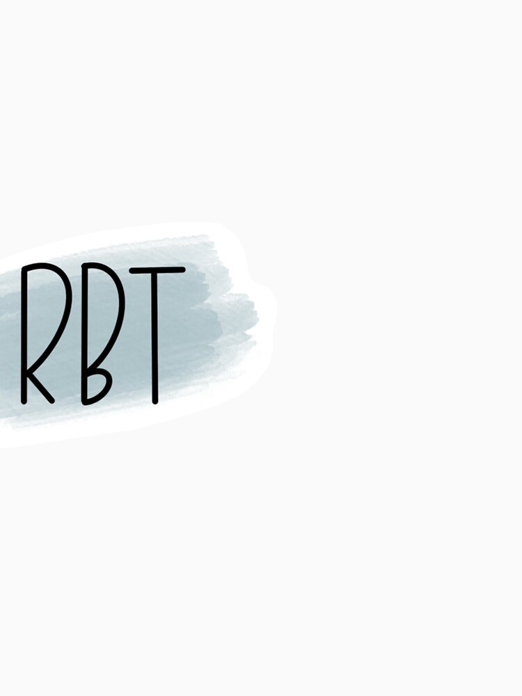 "RBT watercolor print, RBT watercolor print, behavior therapist sticker ...
