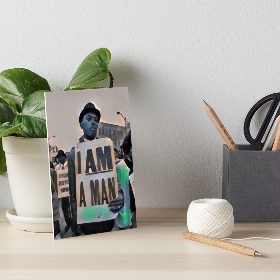 "I Am A Man" Poster for Sale by TribalSol23 | Redbubble