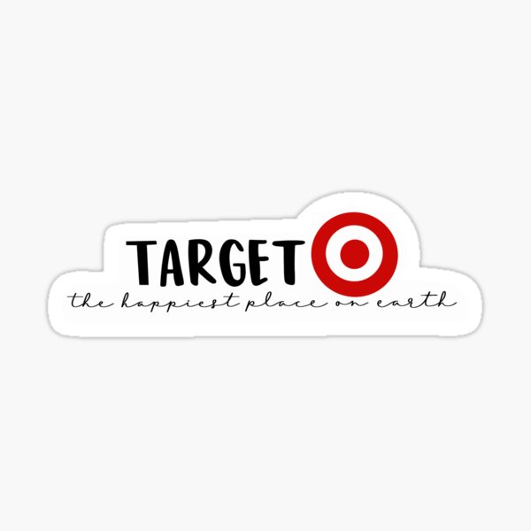 "Target sticker " Sticker for Sale by Valligirl19 | Redbubble