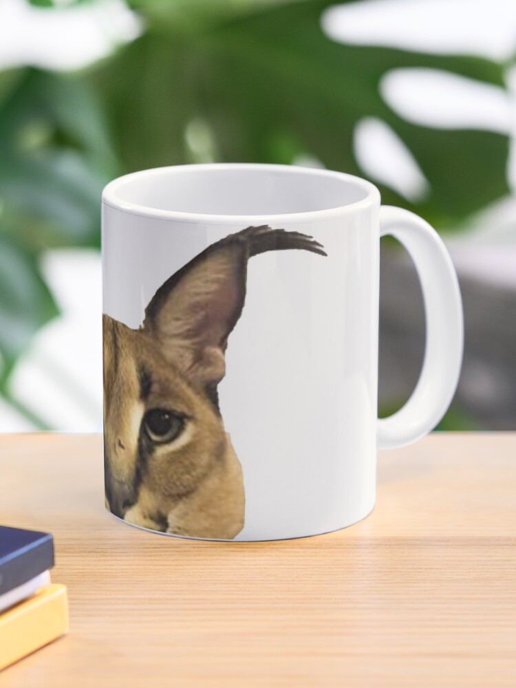"Floppa peaking " Coffee Mug for Sale by seller23 | Redbubble