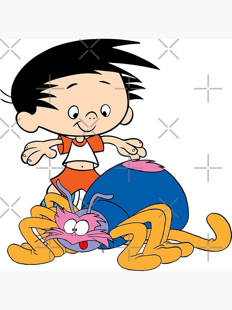 "Bobbys World and Webbly Spider" Poster for Sale by teenysophia | Redbubble