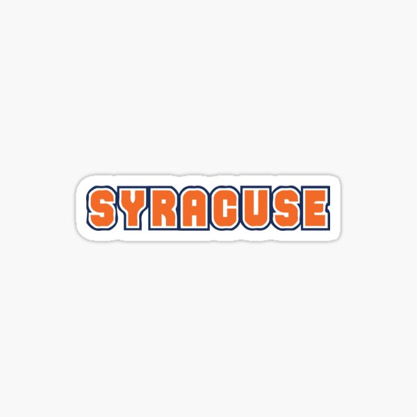 "Cuse Varsity " Sticker for Sale by Stickerfy1 | Redbubble
