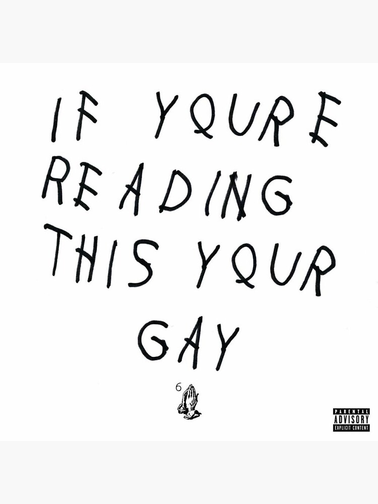 "if you're reading this" Sticker by legendaryburit | Redbubble