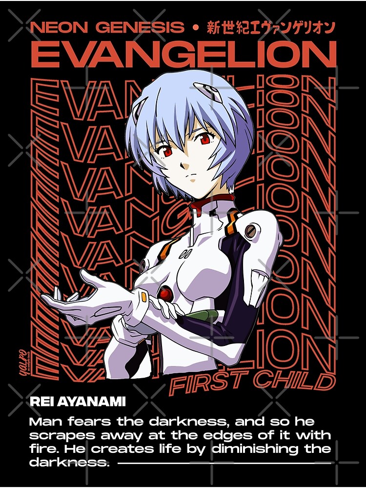 "Rei Ayanami Evangelion Aesthetic" Poster for Sale by YALPOShop | Redbubble