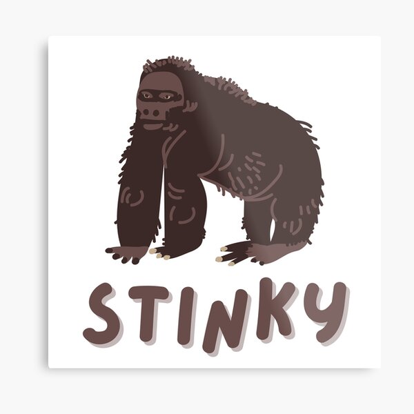 Uh Oh Stinky Metal Prints | Redbubble