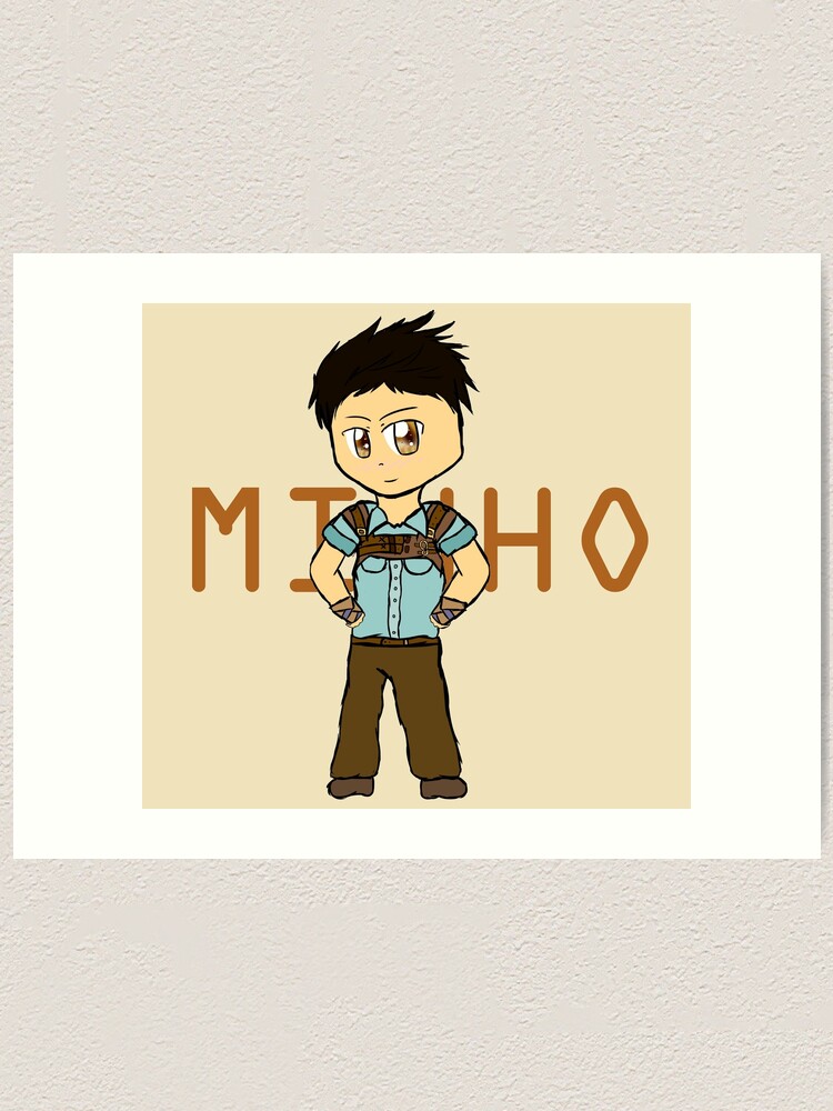 "Chibi Minho - The Maze Runner" Art Print for Sale by ohshoot | Redbubble