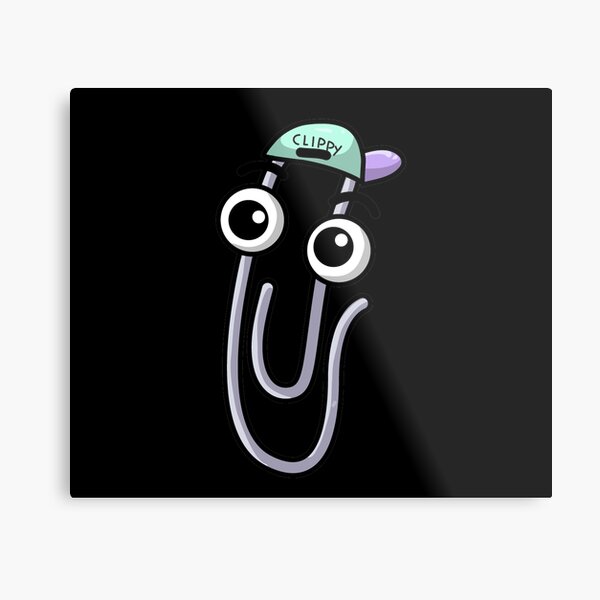 Clippy Metal Prints | Redbubble