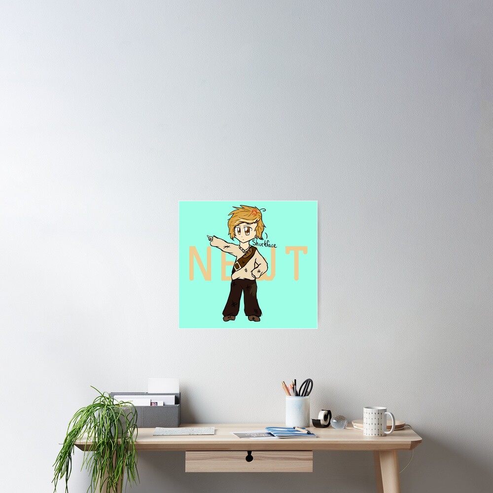 "Chibi Newt (Book Edition) - The Maze Runner" Poster for Sale by ...