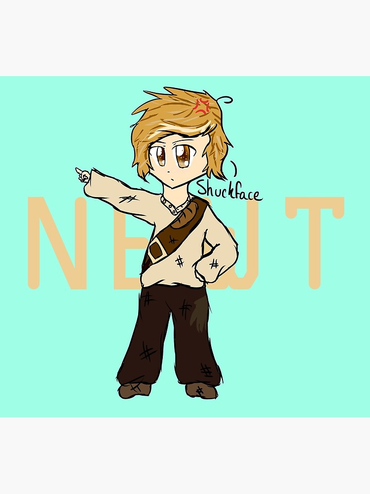"Chibi Newt (Book Edition) - The Maze Runner" Poster for Sale by ...