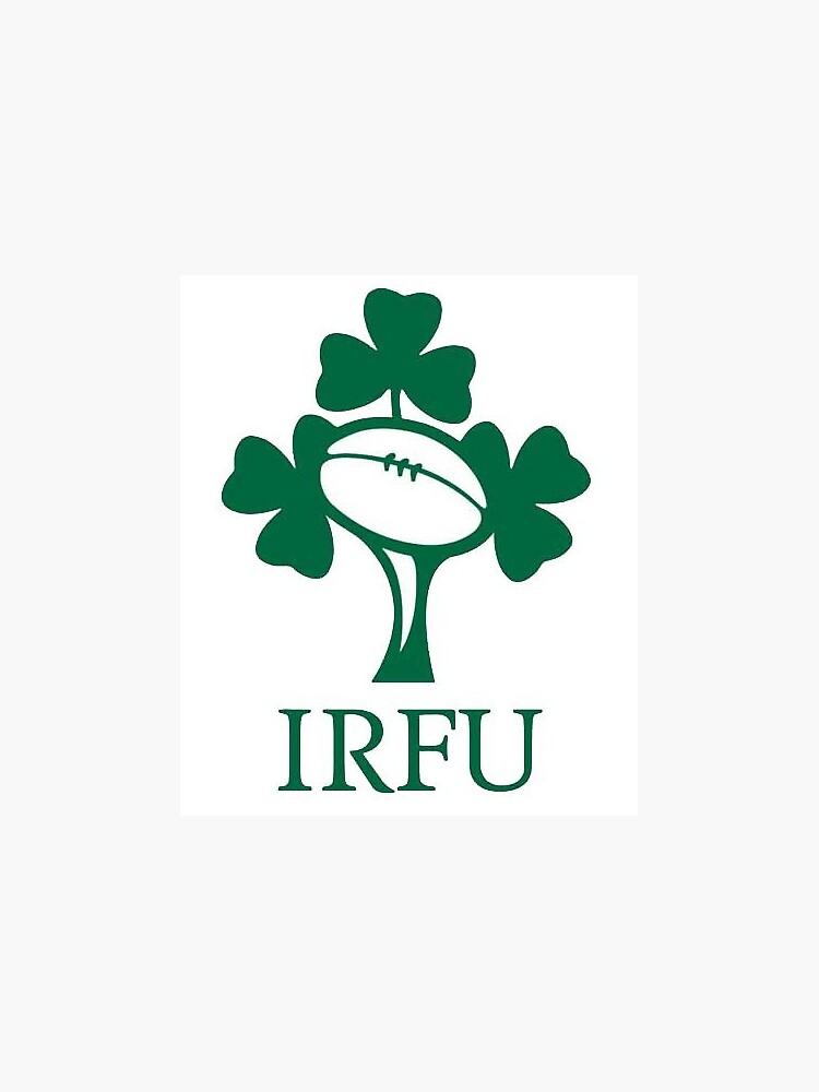"Ireland Six nations rugby union badge 2021" Sticker by BestDutch ...