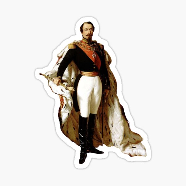 "Napoleon III / Charles-Louis Napoléon Bonaparte" Sticker for Sale by ...