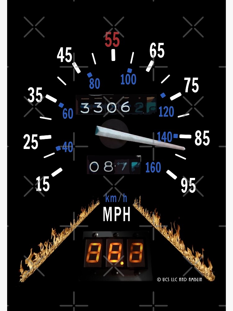 "BACK TO THE FUTURE 88 MPH" Poster for Sale by KoolDsigns-FLIX | Redbubble