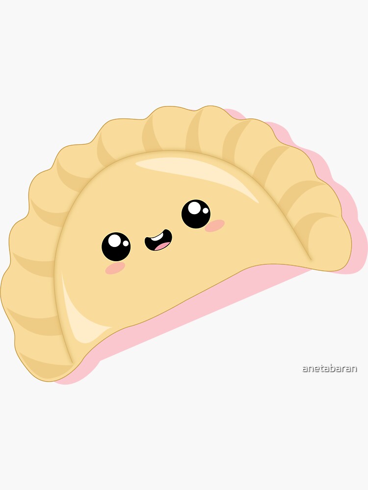 "Cute Pierogi" Sticker for Sale by anetabaran | Redbubble