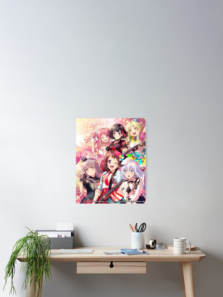 "Bandori" Poster for Sale by noellevine | Redbubble