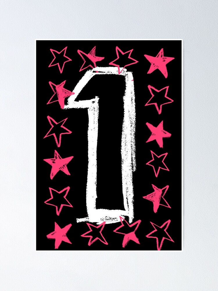 "Number One, Number 1" Poster for Sale by badlydrawnbabe | Redbubble