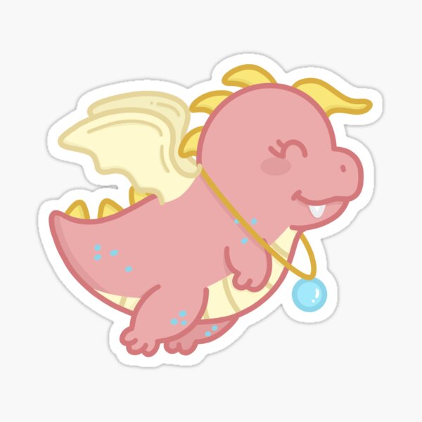 Dragon Tales Cassie Sticker For Sale By Verdxnturf Redbubble