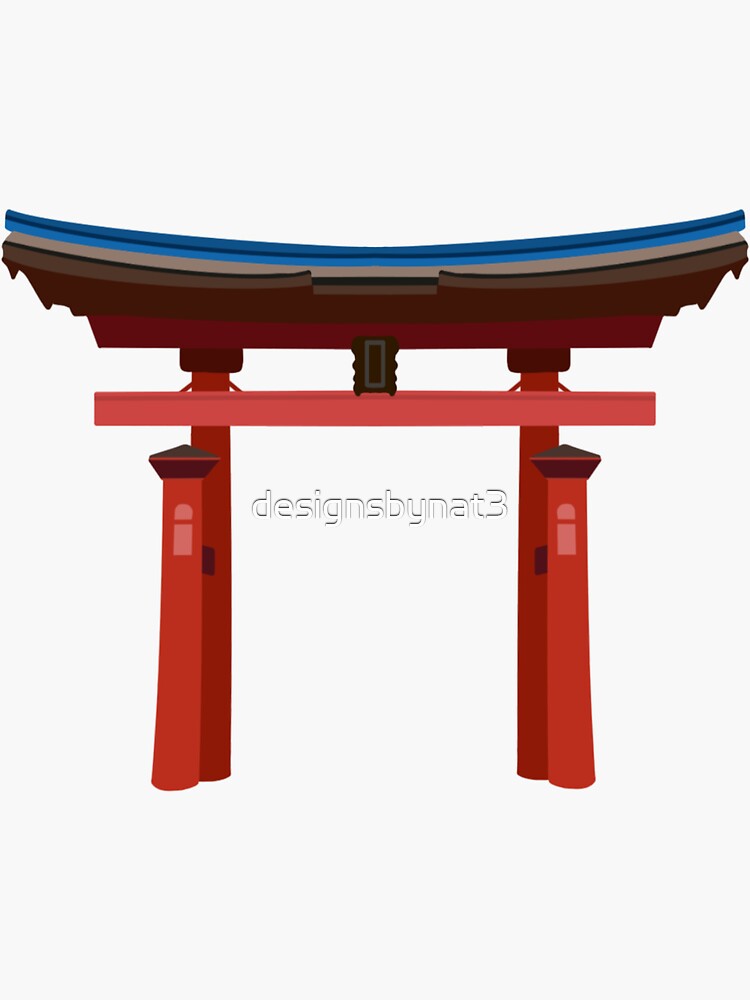 "Epcot World Showcase Japan Gateway" Sticker for Sale by designsbynat3 ...