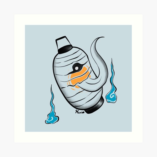 "Yokai lamp" Art Print for Sale by Kusoazi | Redbubble