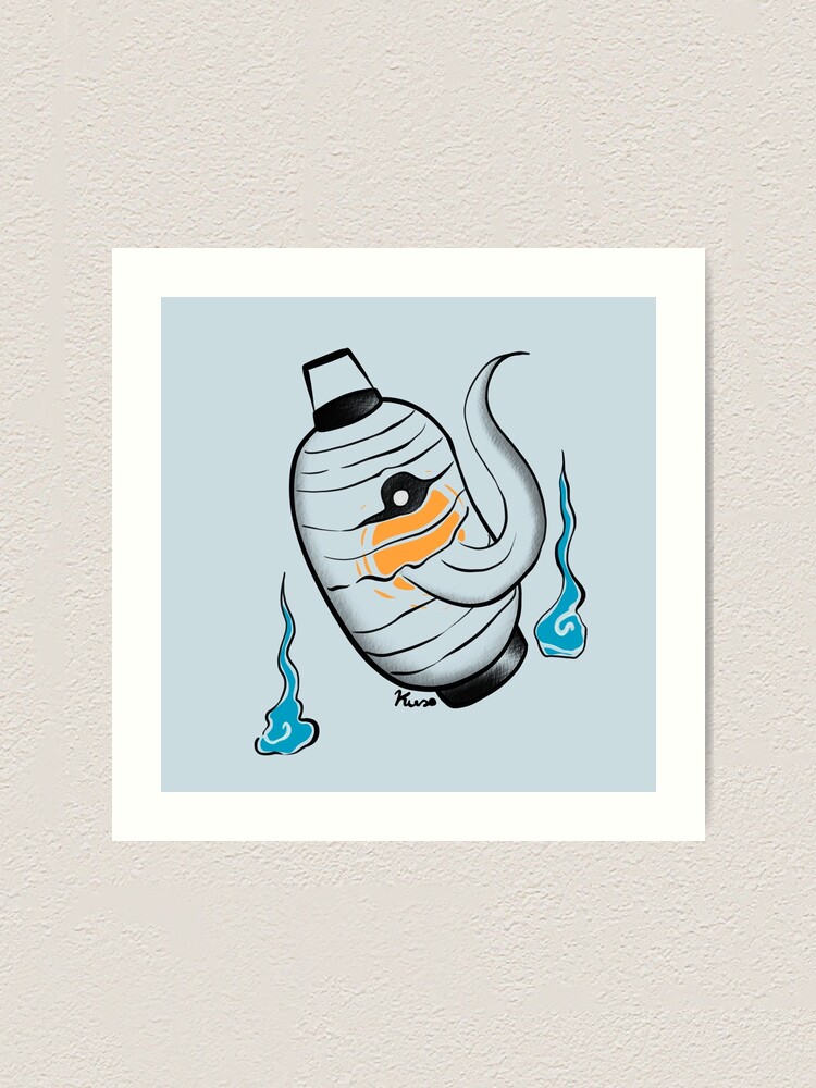"Yokai lamp" Art Print for Sale by Kusoazi | Redbubble