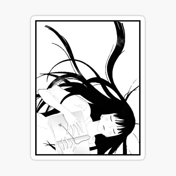 "sawako kuronuma" Sticker for Sale by cutemakerotart | Redbubble