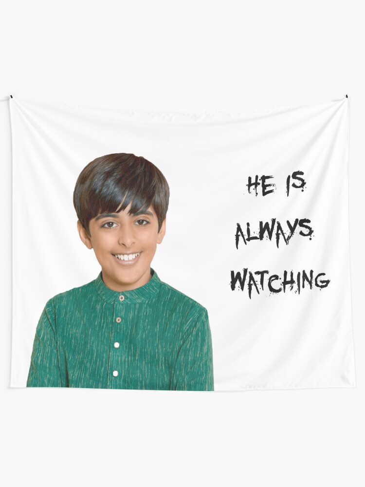 "Ravi is always watching" Tapestry for Sale by tigerfromaladdn | Redbubble