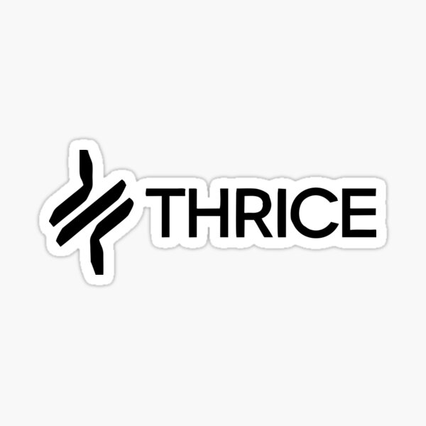 Thrice Stickers | Redbubble