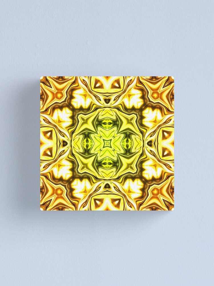 "Psychedelic tiles 45." Canvas Print for Sale by cr6zym1nd | Redbubble