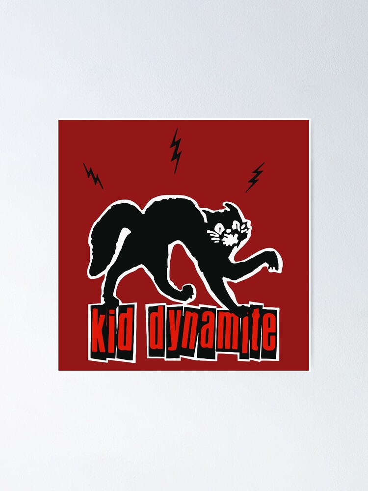"Kid Dynamite Legendary logo" Poster by ziggyzygga | Redbubble