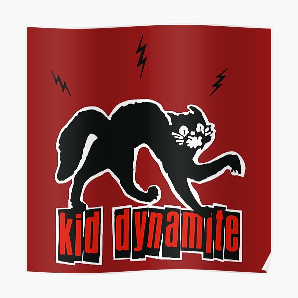 Póster «Logotipo de Kid Dynamite Legendary» de ziggyzygga | Redbubble