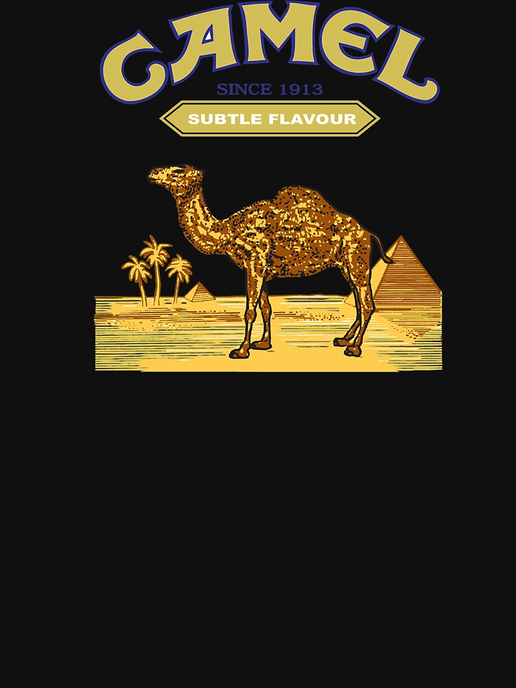"Camel cigarettes" T-shirt for Sale by Wadealone | Redbubble | camel ...