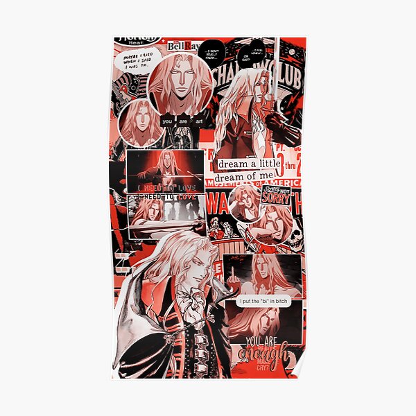 "Alucard" Poster by Freewalk | Redbubble