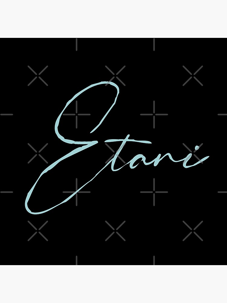 "Etani book logo transparent version" Canvas Print for Sale by N-malone ...