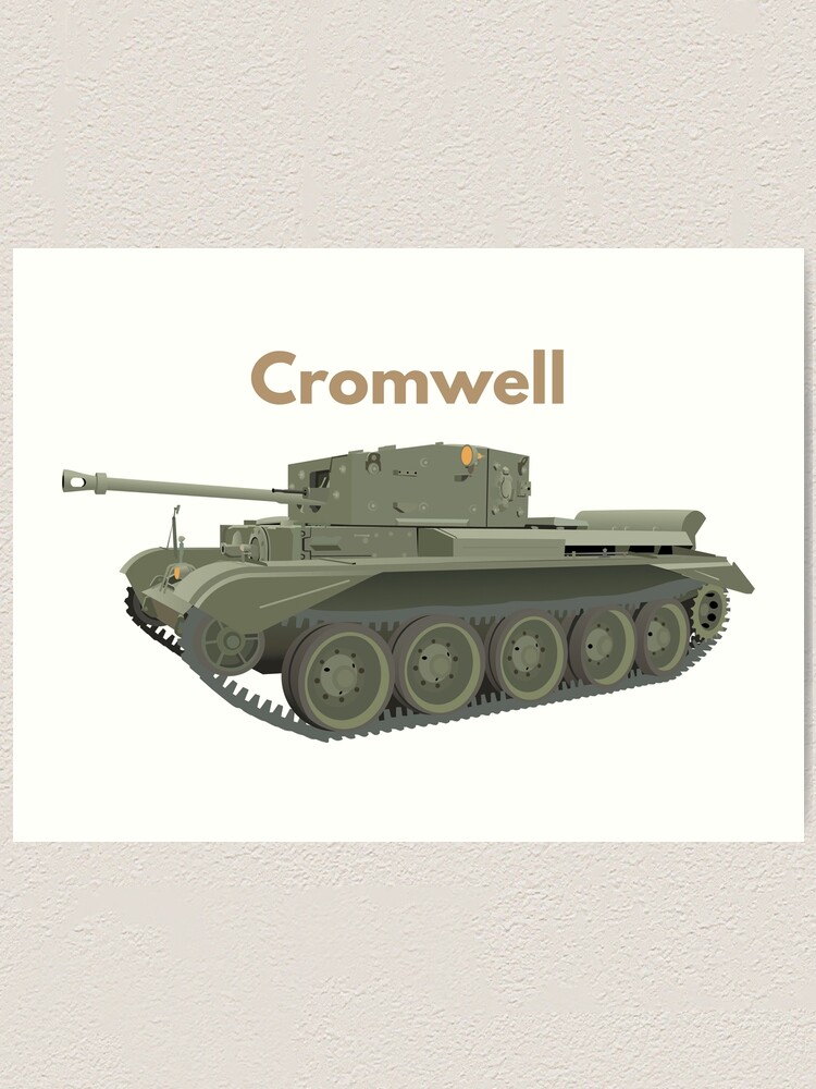 "Cromwell WW2 British Tank" Art Print by NorseTech | Redbubble