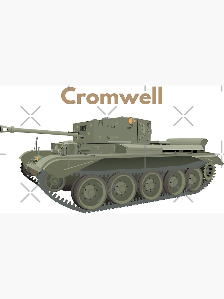 "Cromwell WW2 British Tank" Art Print by NorseTech | Redbubble
