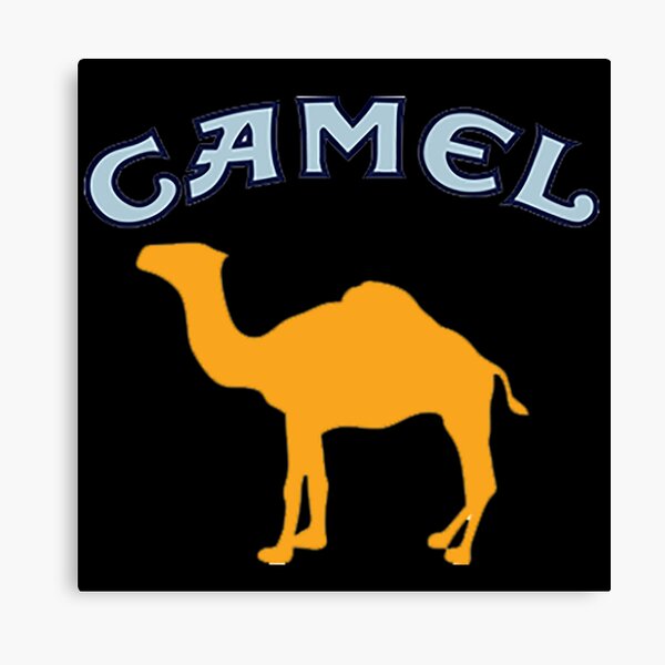 "Camel Cigarettes Logo" Canvas Print for Sale by hikamireri | Redbubble
