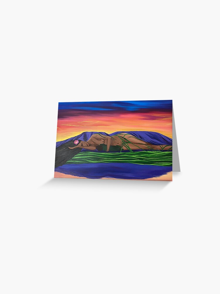 Sleeping Lady Alaska Art